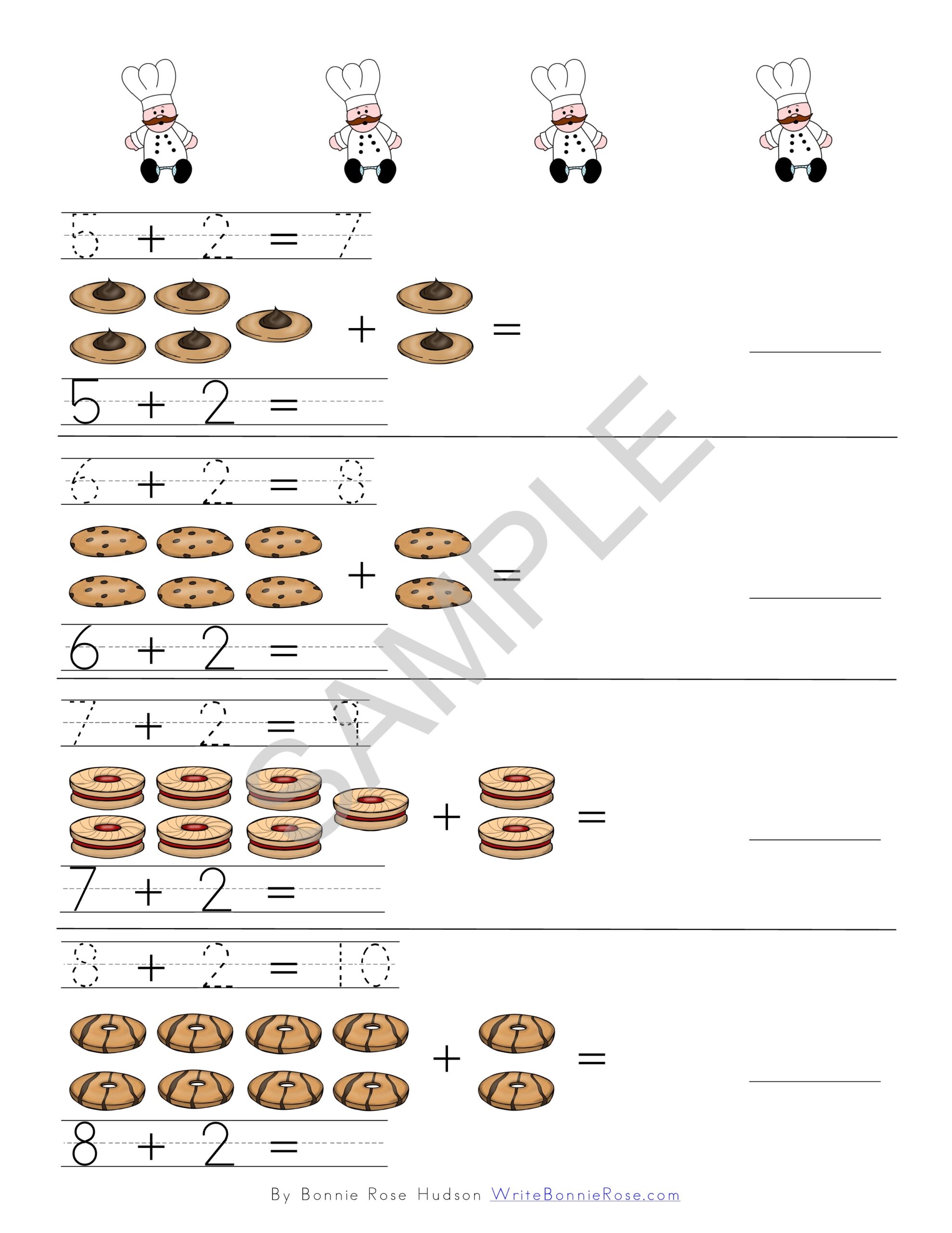 Munchable Math Addition | Made By Teachers