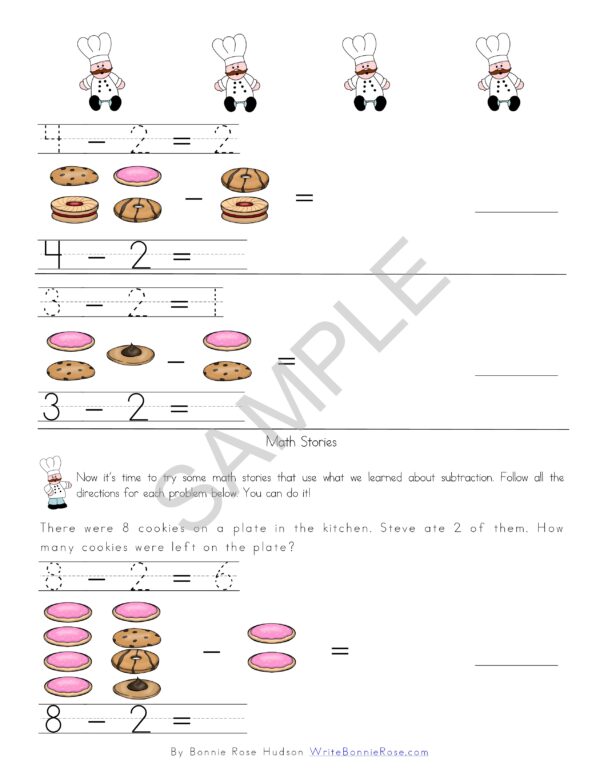 Munchable Math Subtraction | Made By Teachers