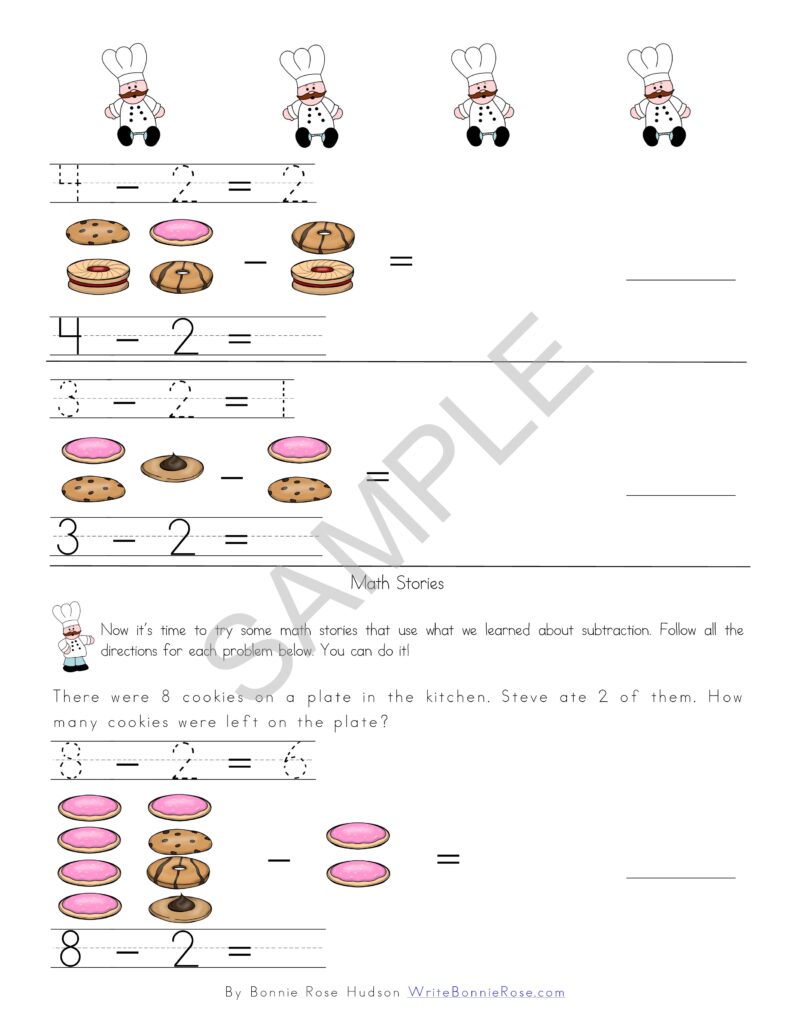 Munchable Math Subtraction | Made By Teachers