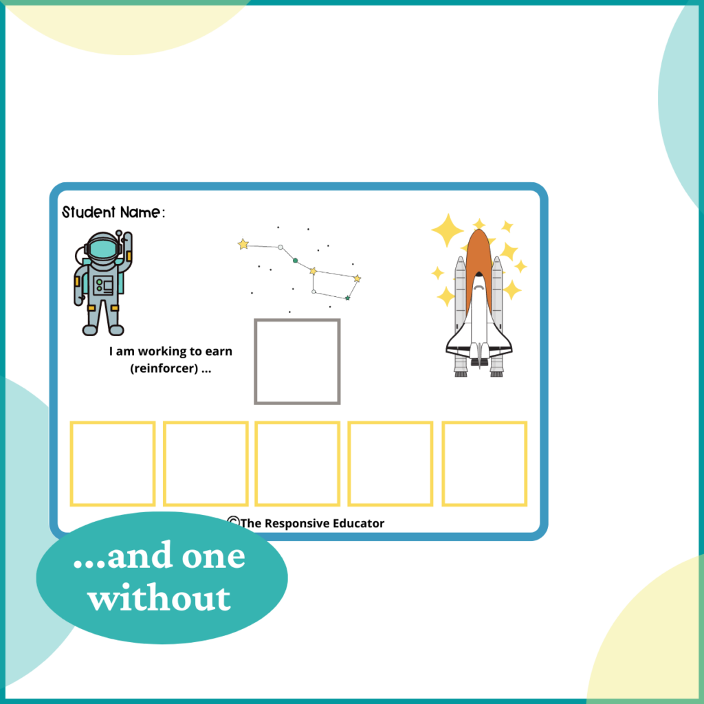 Astronaut Token Board | Made By Teachers