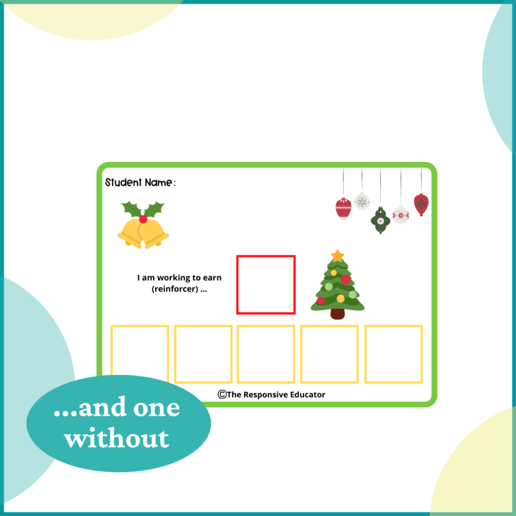 Christmas Token Board | Made By Teachers