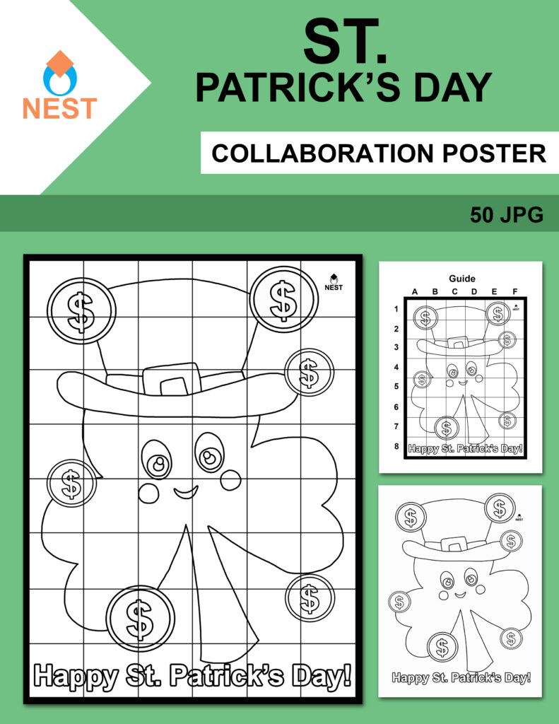 St. Patrick's Collaboration Poster | Made By Teachers