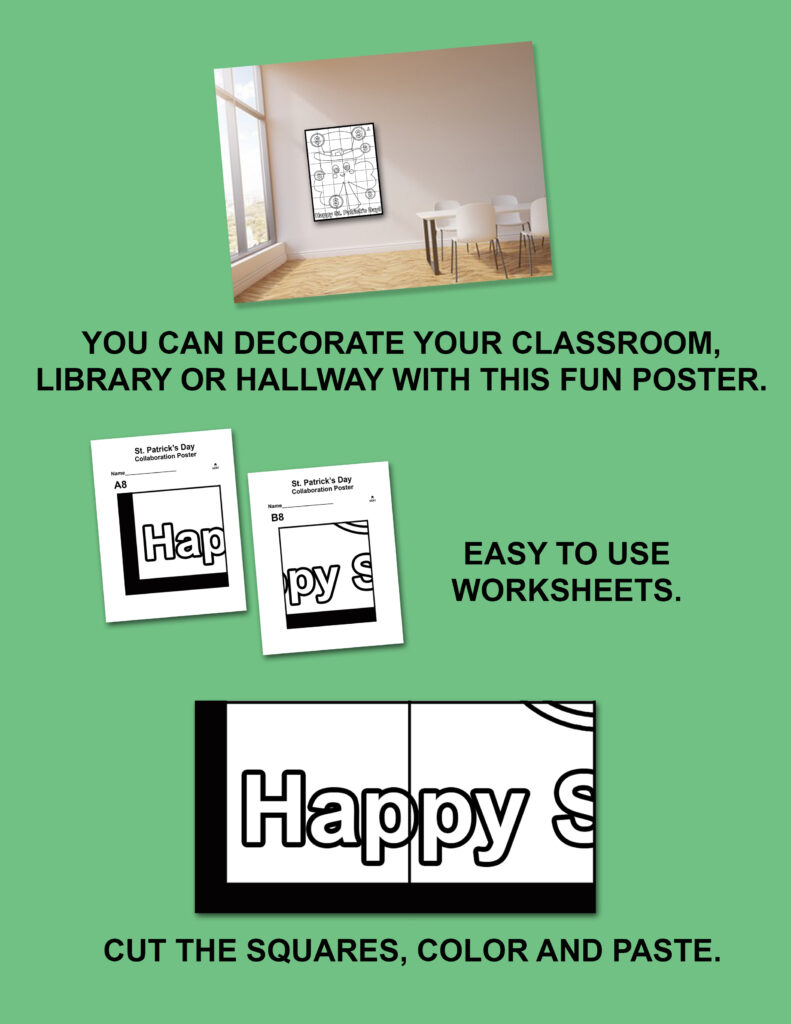 St. Patrick's Collaboration Poster | Made By Teachers