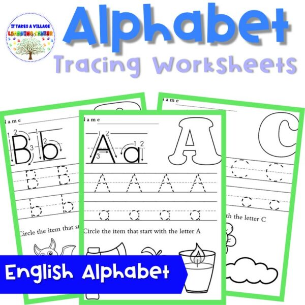 Kindergarten Alphabet Tracing Worksheets | Made By Teachers