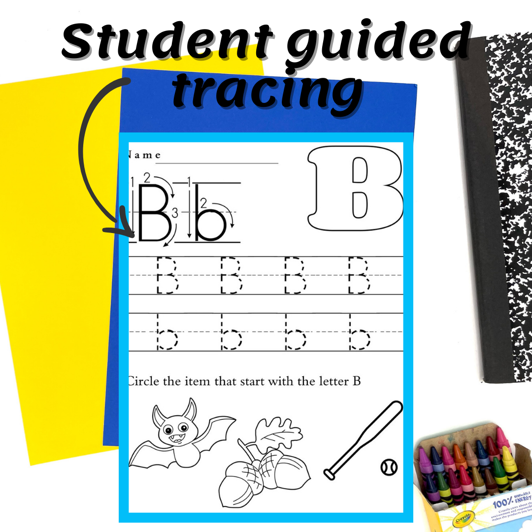 Kindergarten Alphabet Tracing Worksheets | Made By Teachers