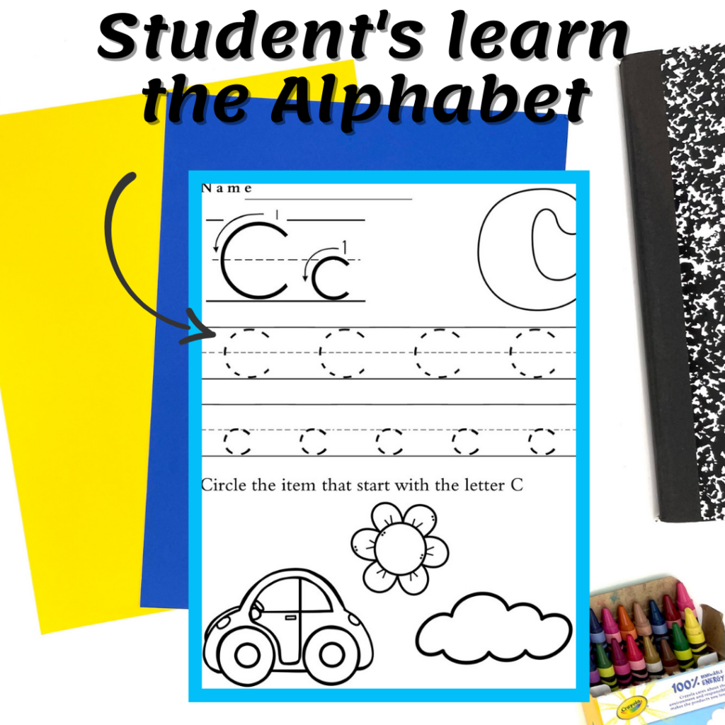 Kindergarten Alphabet Tracing Worksheets | Made By Teachers