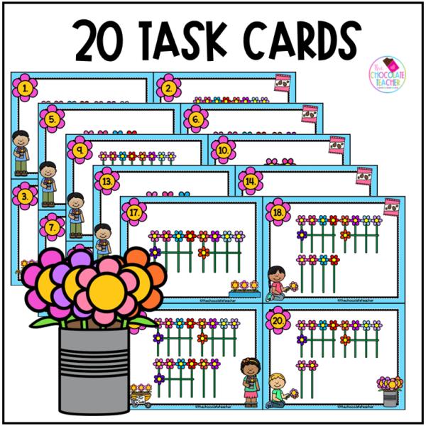 Tally Marks - Numbers 1-20 - Math Write the Room - Free | Made By Teachers