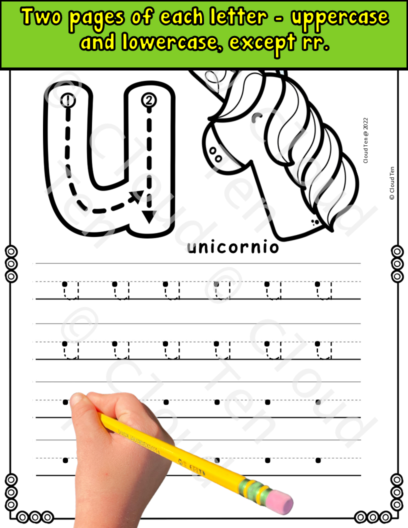 Traza el alfabeto | Made By Teachers
