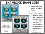 St. Patrick's Day Shape Sort | Made By Teachers