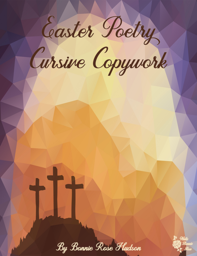 Easter Poetry Cursive Copywork | Made By Teachers