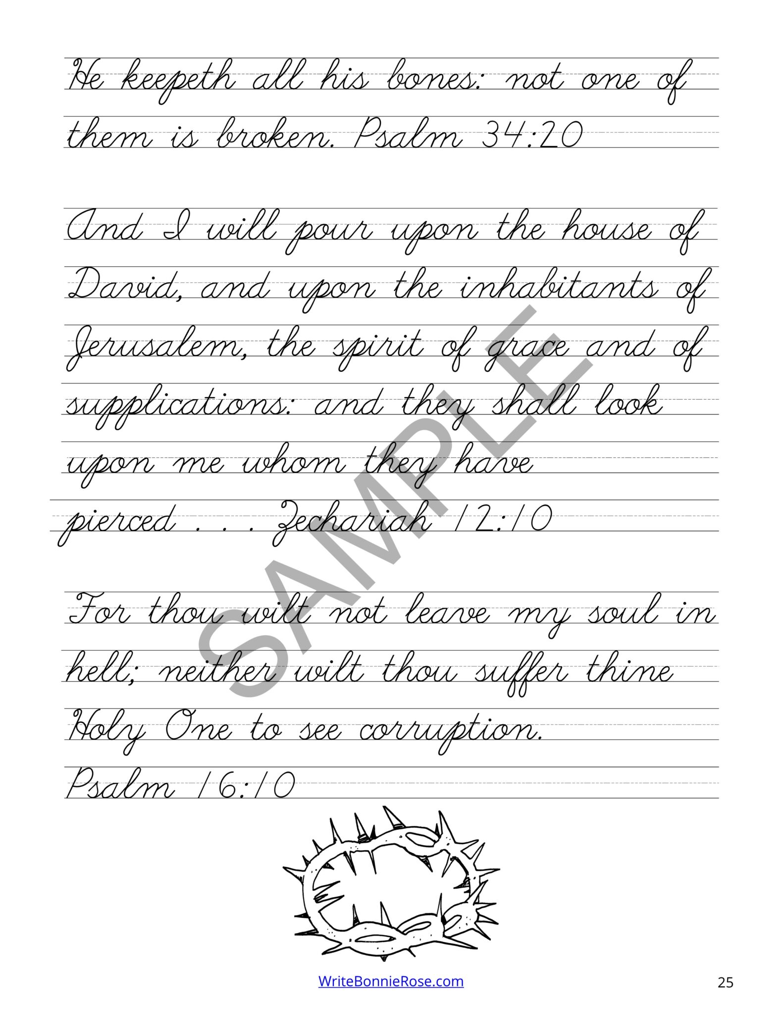 Prophecies of Easter Cursive Copywork | Made By Teachers
