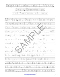 Prophecies of Easter Print Copywork | Made By Teachers