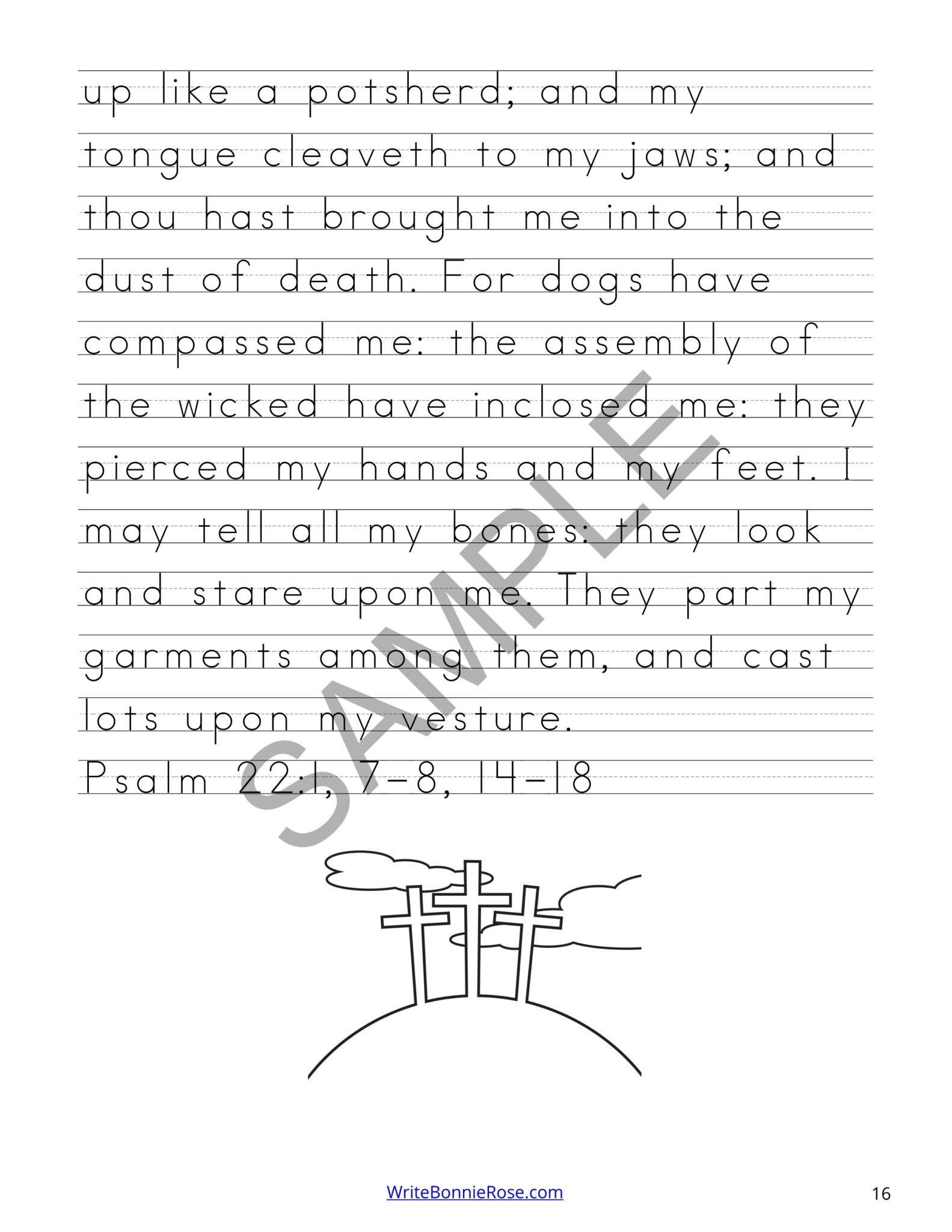 Prophecies of Easter Print Copywork | Made By Teachers