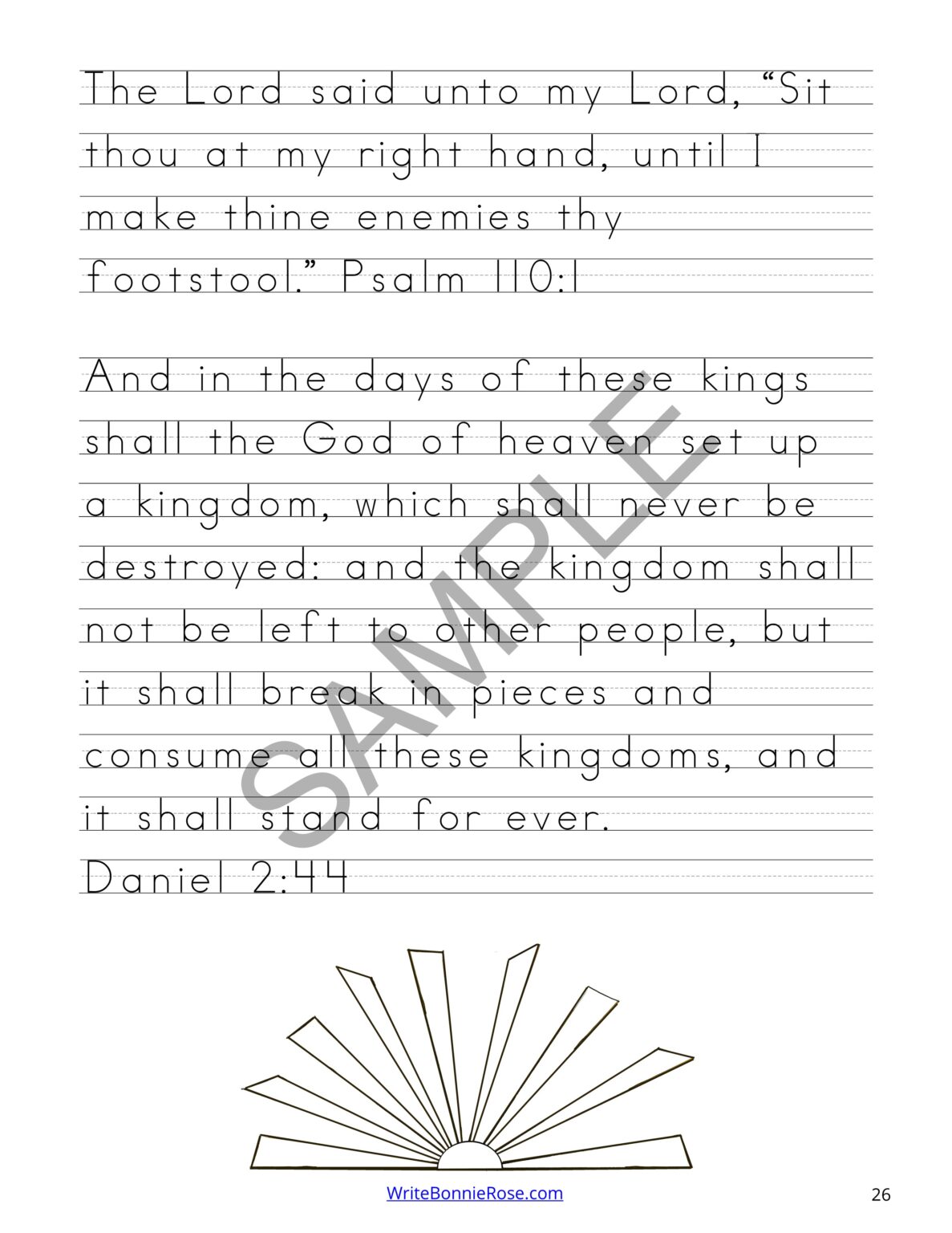 Prophecies of Easter Print Copywork | Made By Teachers