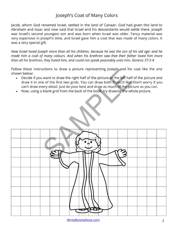 Draw & Explore Bible for Kids: Life of Joseph | Made By Teachers