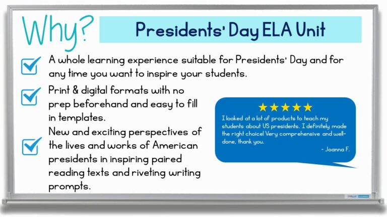 Presidents' Day Unit - Paired Reading Texts, Activities, Writing ...