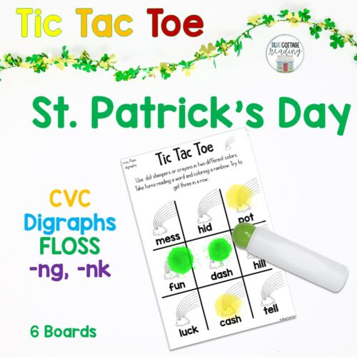 St. Patrick's Day Tic Tac Toe | Made By Teachers