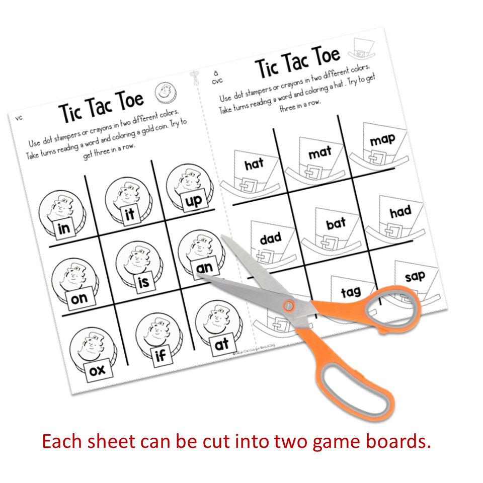 St. Patrick's Day Tic Tac Toe | Made By Teachers