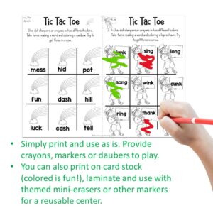 St. Patrick's Day Tic Tac Toe | Made By Teachers