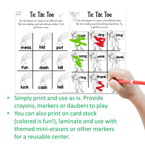 St. Patrick's Day Tic Tac Toe | Made By Teachers
