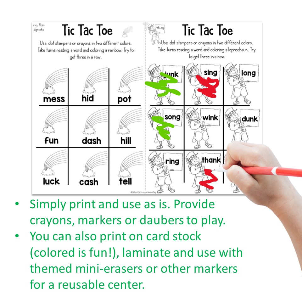 St. Patrick's Day Tic Tac Toe | Made By Teachers