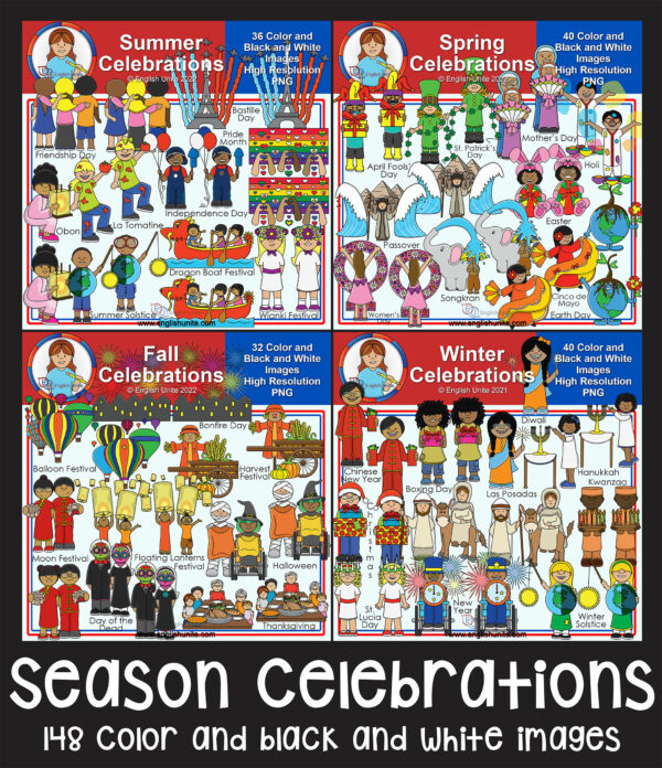 Clip Art - Spot the Difference - Season Celebrations Bundle | Made By ...