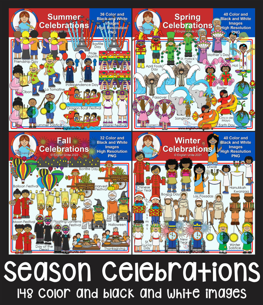 Clip Art - Spot the Difference - Season Celebrations Bundle | Made By ...