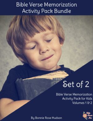Bible Verse Memorization Activity Pack Bundle | Made By Teachers