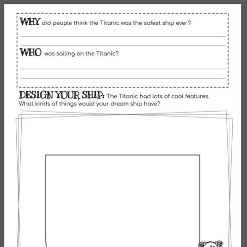 Reading Comprehension Packet for Titanic Lost and Found | Made By Teachers