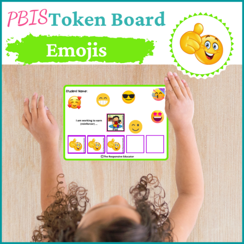 Emojis Token Board - Made By Teachers