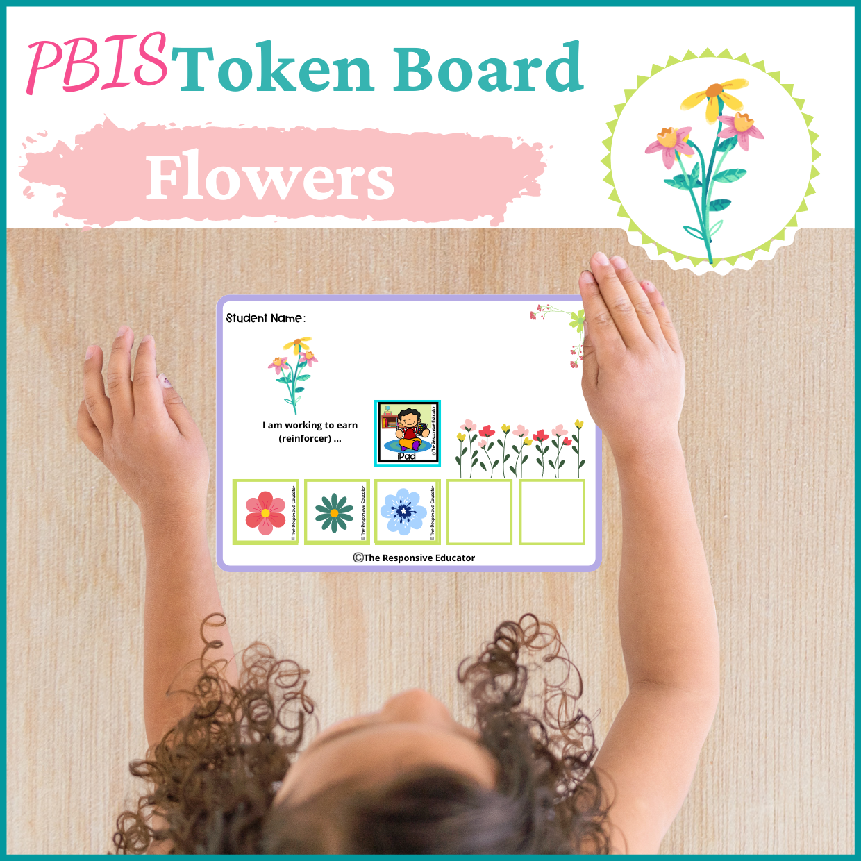 Flowers Token Board | Made By Teachers