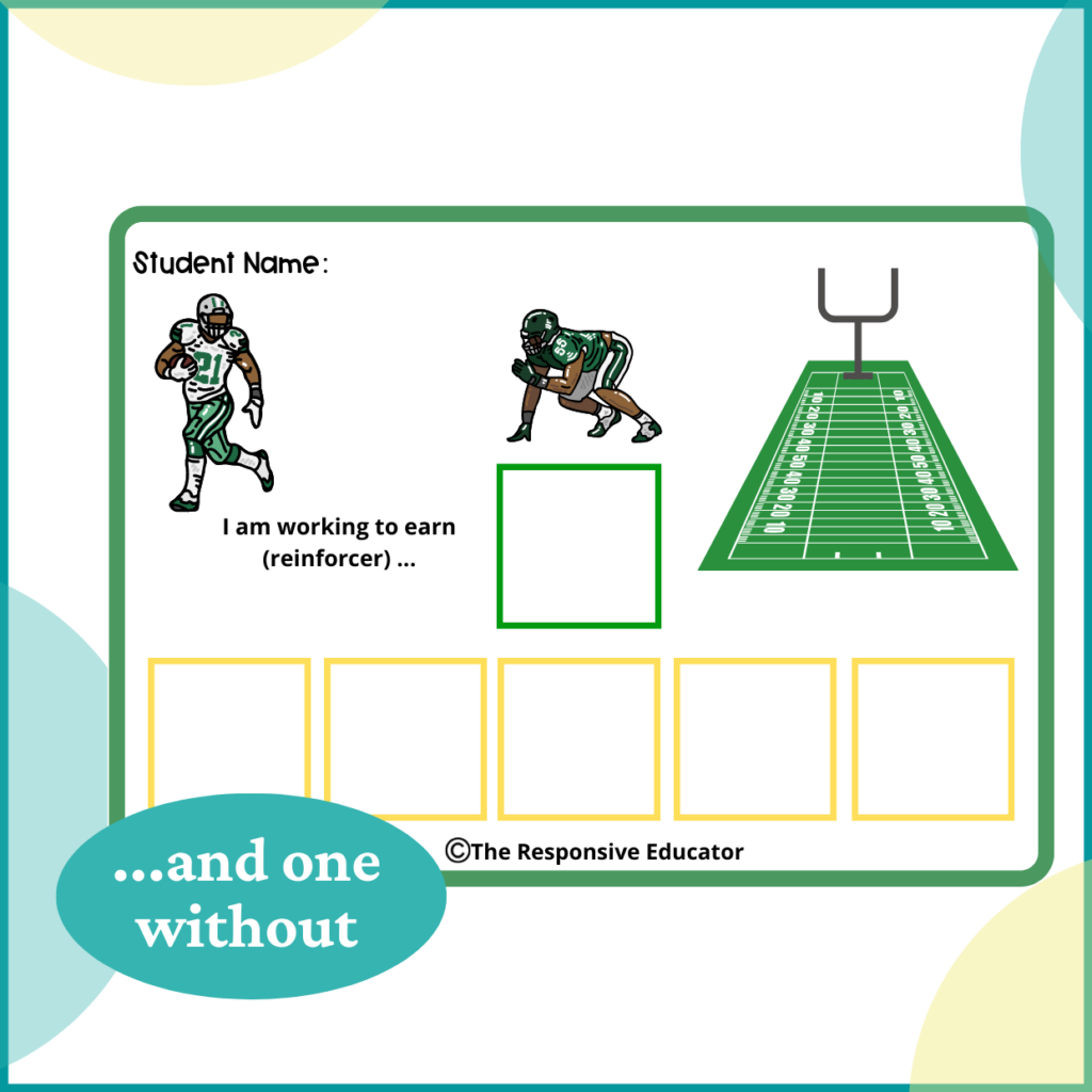 Football Token Board | Made By Teachers