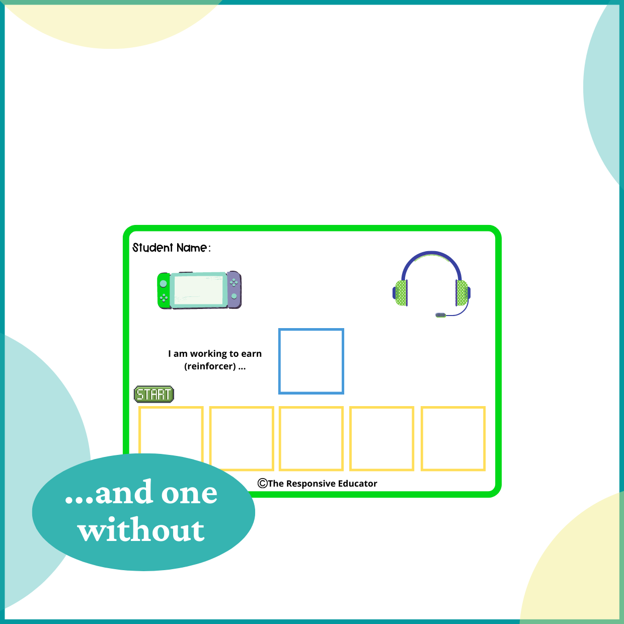 Gamer Token Board | Made By Teachers