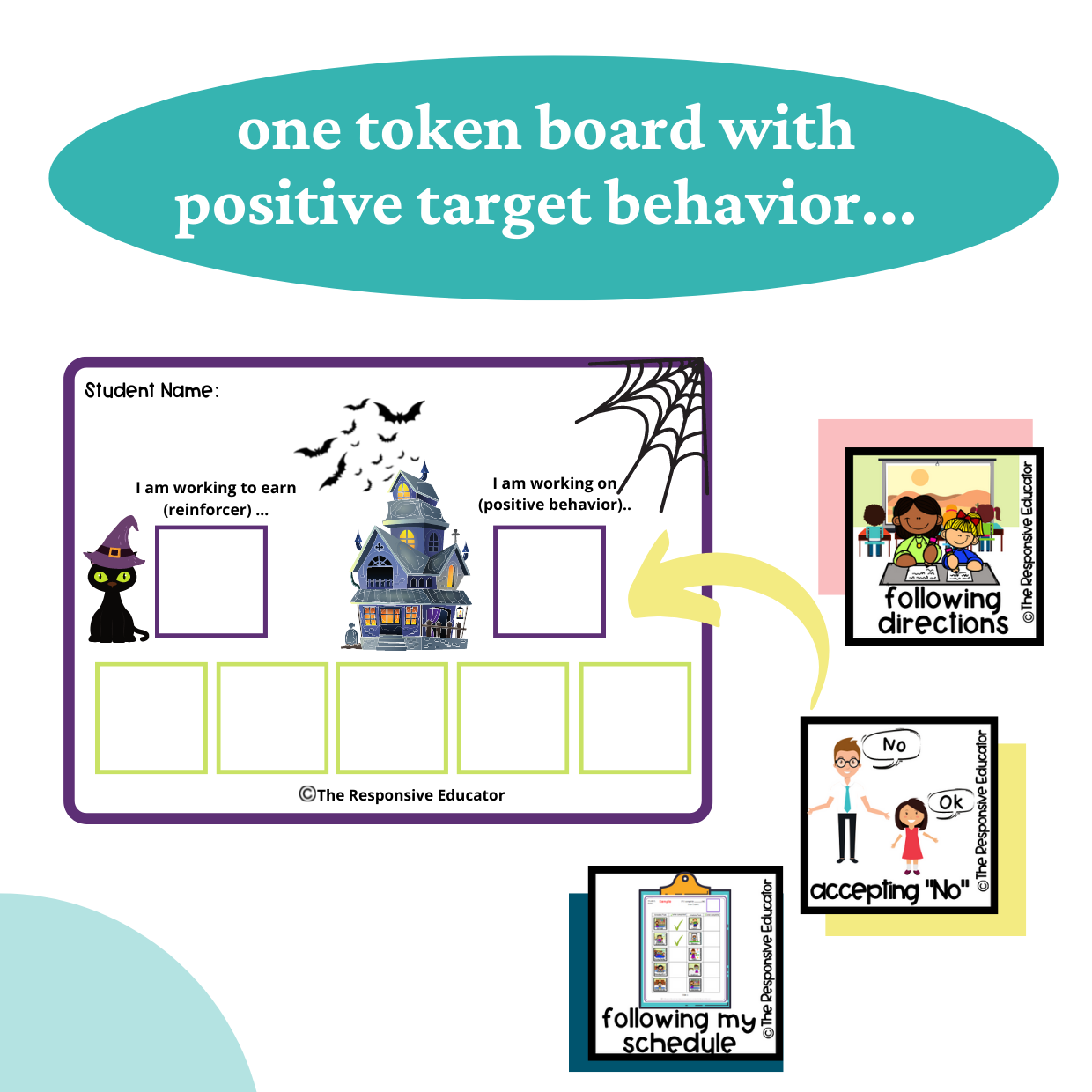 Halloween Token Board | Made By Teachers