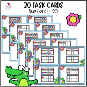 Ten Frames Kindergarten Write the Room Numbers to 20 Teen Numbers Math ...