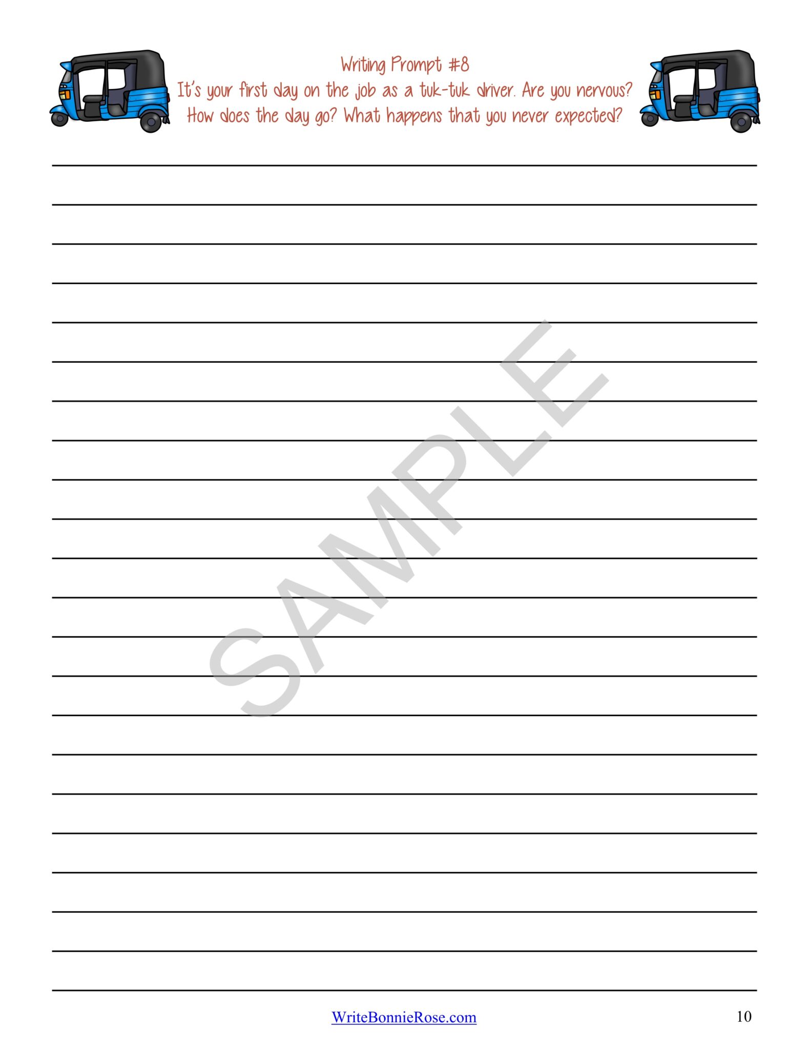 Writing Prompts About Transportation | Made By Teachers