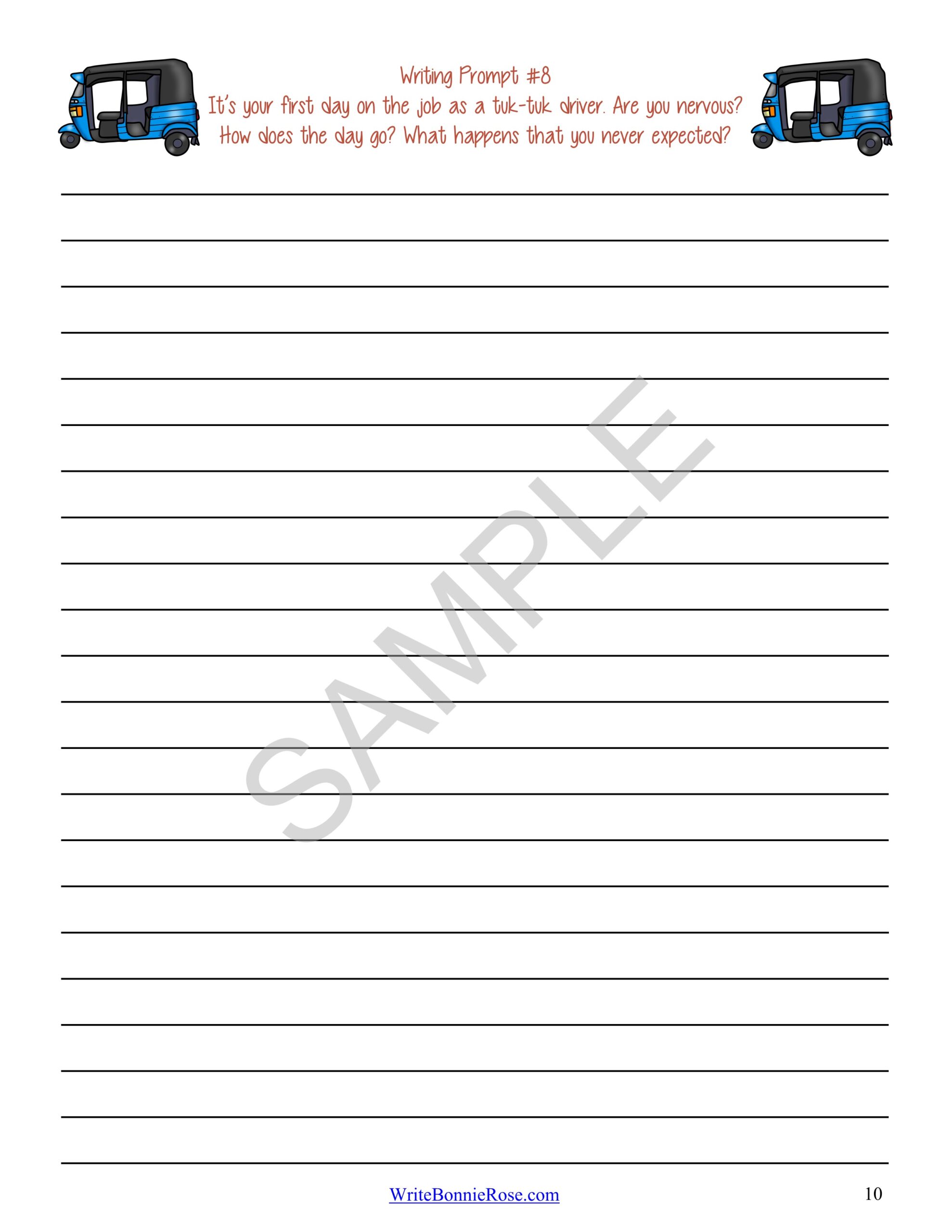 Writing Prompts About Transportation | Made By Teachers