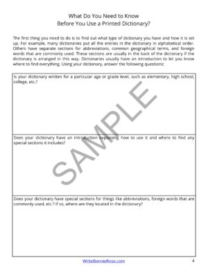 How to Use a Dictionary & Thesaurus | Made By Teachers