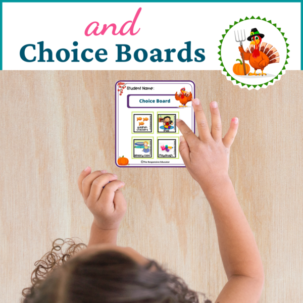 Thanksgiving Token Board | Made By Teachers