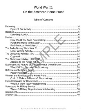 World War II: On the American Homefront | Made By Teachers