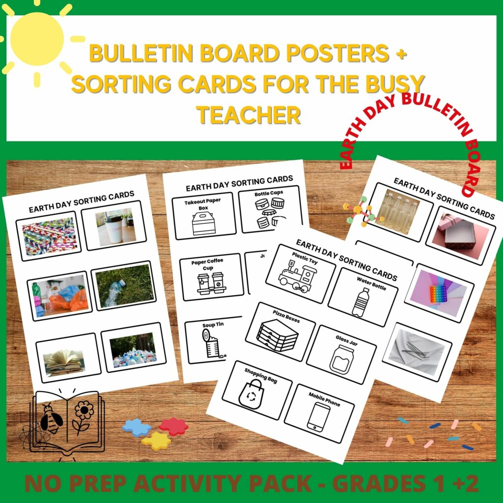 Earth Day Activities for First and Second Grades, Earth Day Math ...