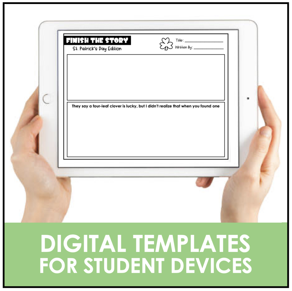 St. Patrick's Day Creative Writing Story Starter Prompts | Finish the ...