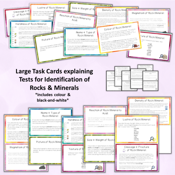 Identifying Rocks and Minerals - Testing Properties Kit | Made By Teachers