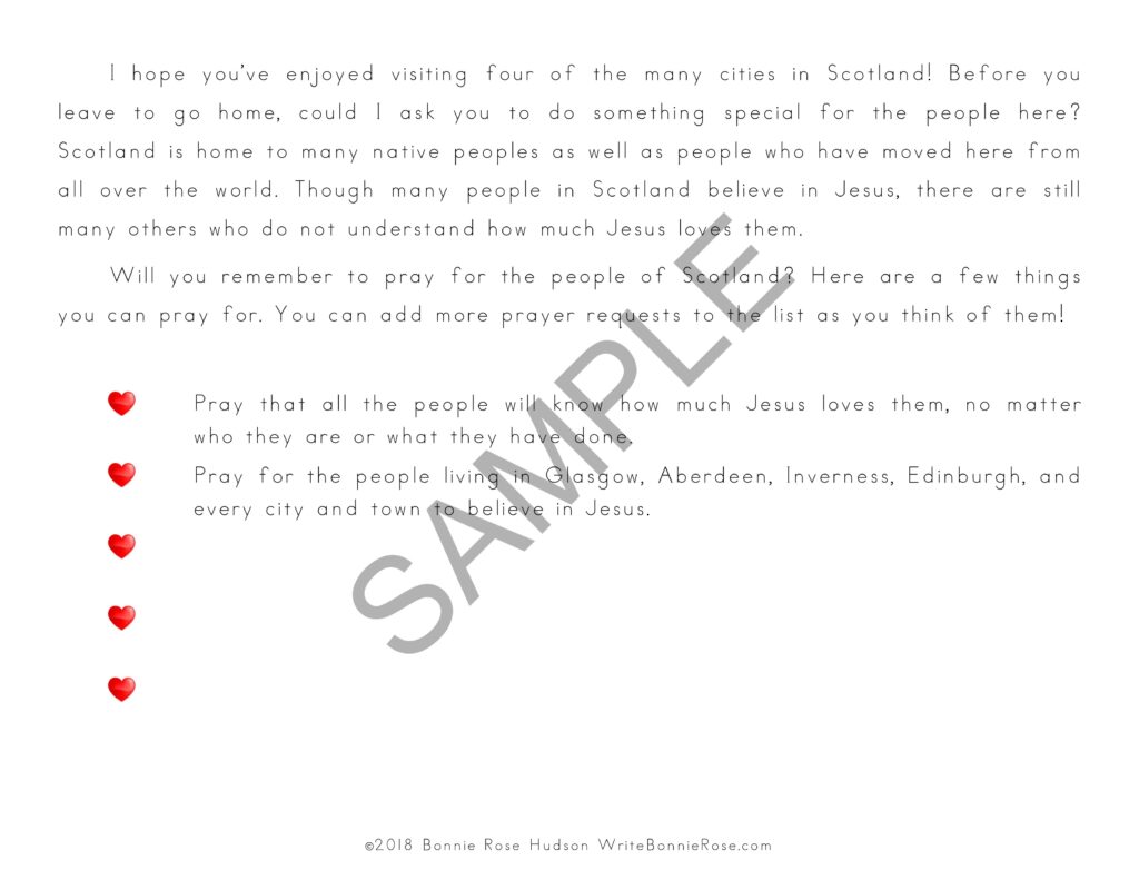My Book About Scotland with Cursive Copywork | Made By Teachers