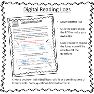 Reading Logs | Reading Reflections | Made By Teachers