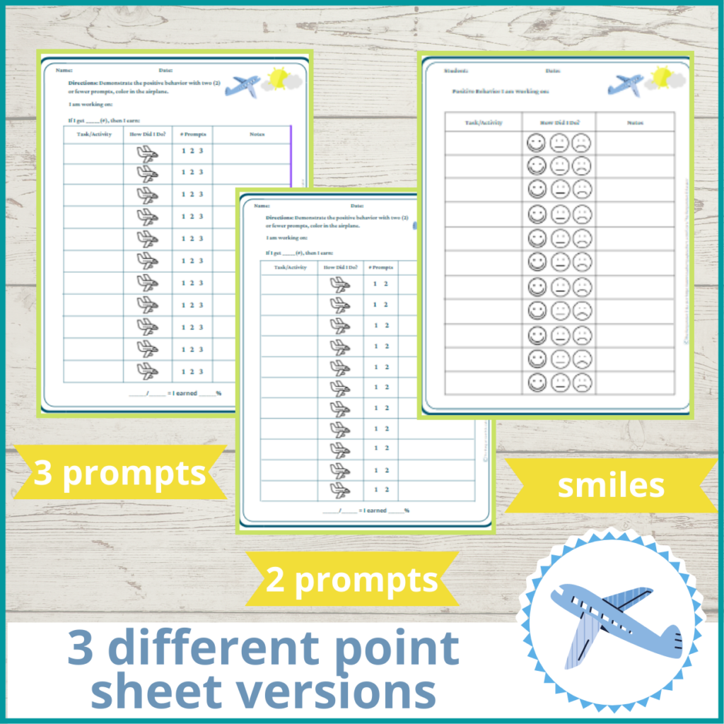 Point Sheet for Behavior- Growing Bundle | Made By Teachers