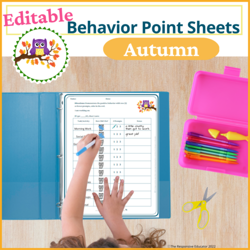 Point Sheet for Behavior- Growing Bundle | Made By Teachers