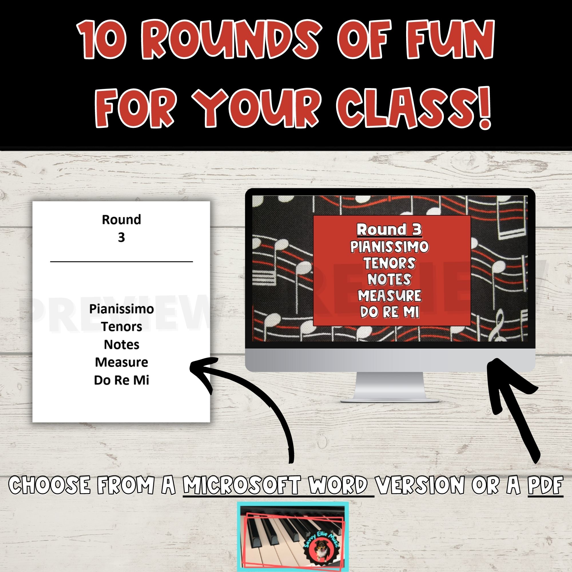 Music Fast Talker Brain Break Game/Icebreaker | Made By Teachers