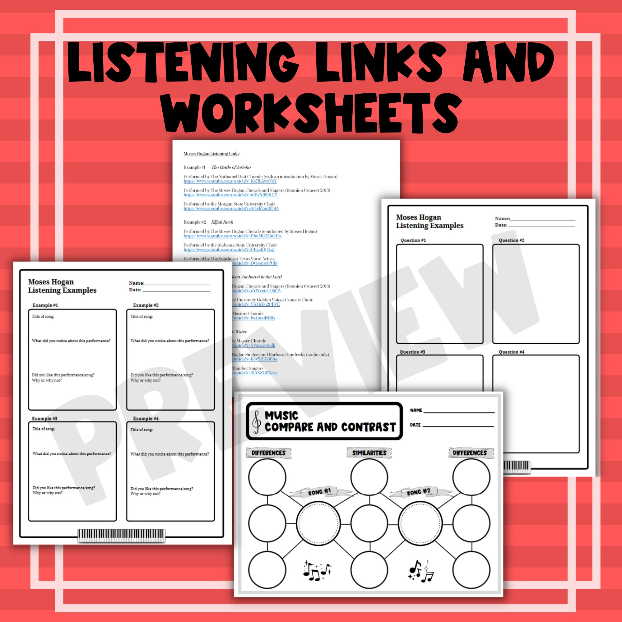 Moses Hogan, American Composer/Arranger, Unit Lesson, Black History ...