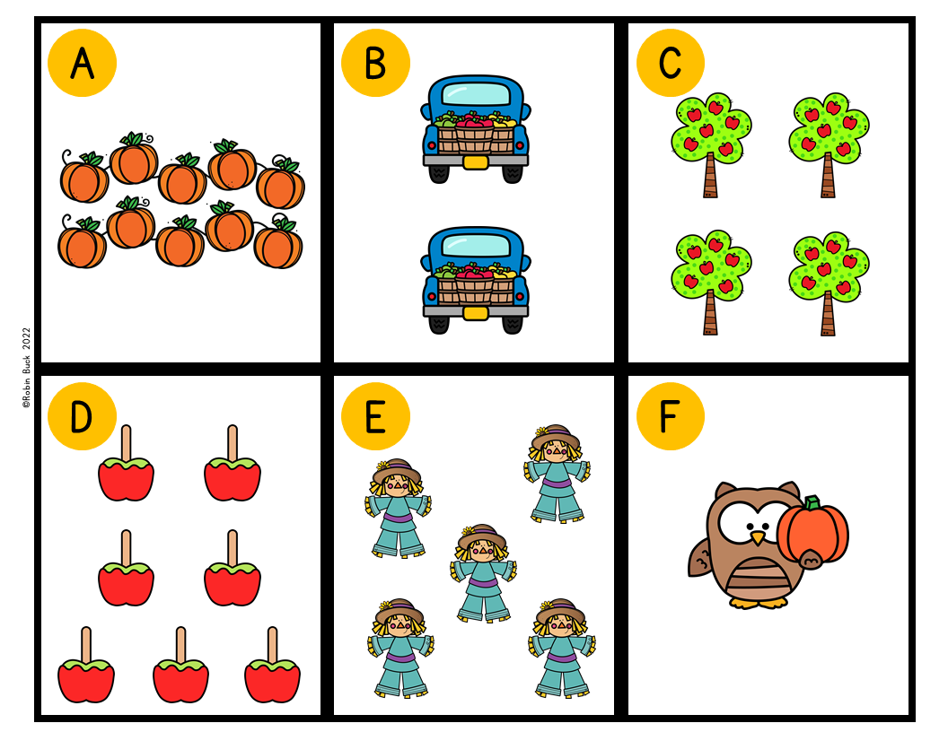 Count the Room for the Whole Year, #1-10, 1-20 | Made By Teachers